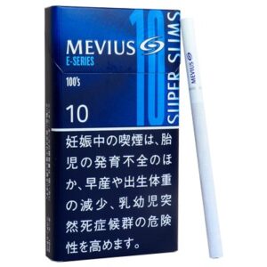 メビウス イーシリーズ 10 100’s スリム | 大型たばこ＆喫煙具専門店【シリウスタバコ】たばこ通販サイト